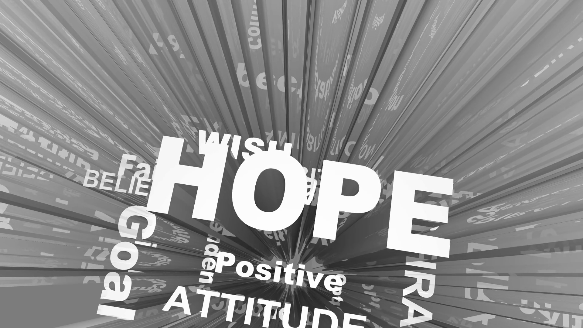 Hope Positive Attitude Outlook Optimism Stock Motion Graphics SBV ...