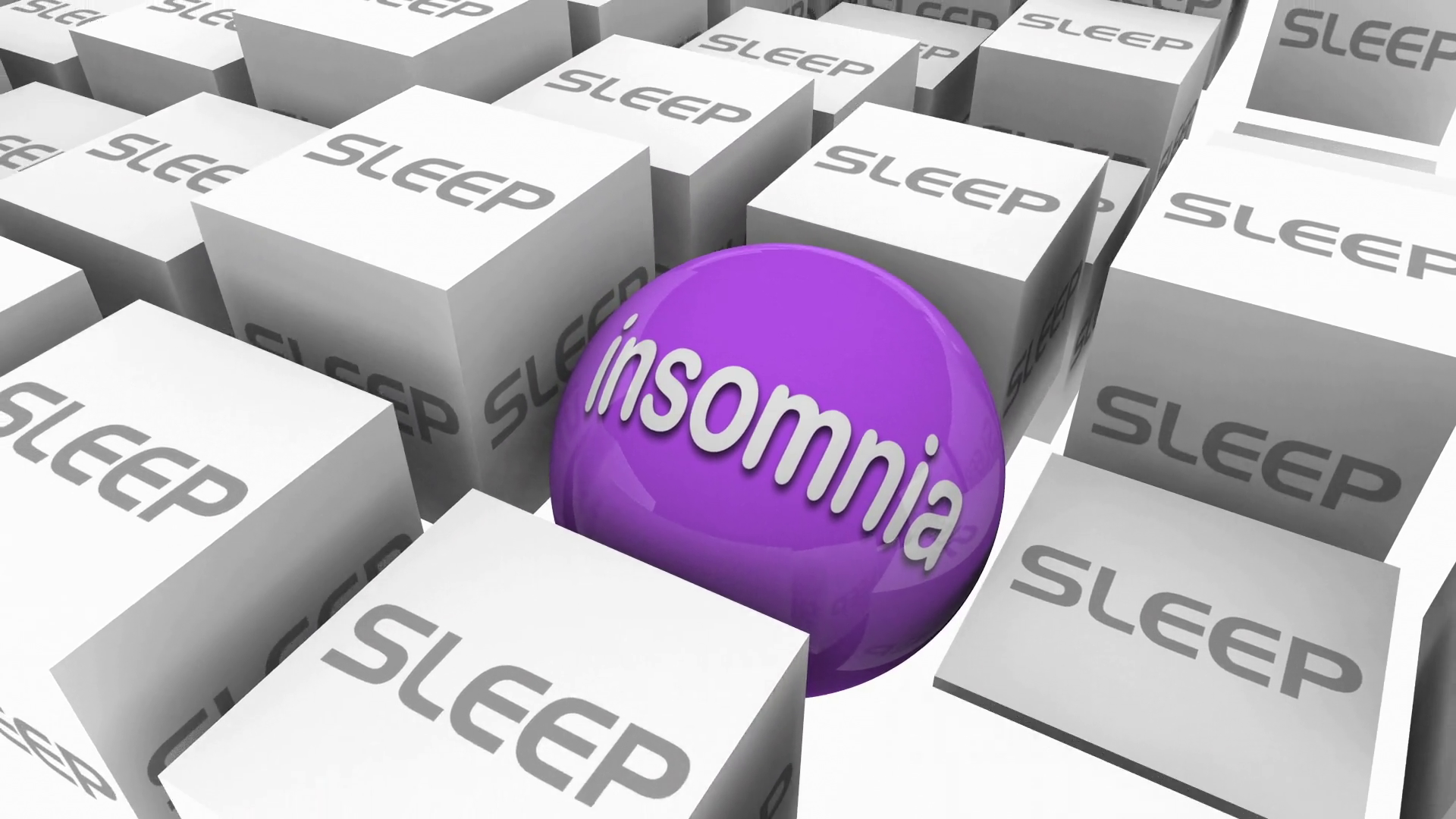 Insomnia Sleep Disorder Staying Awake Night Stock Motion Graphics SBV ...