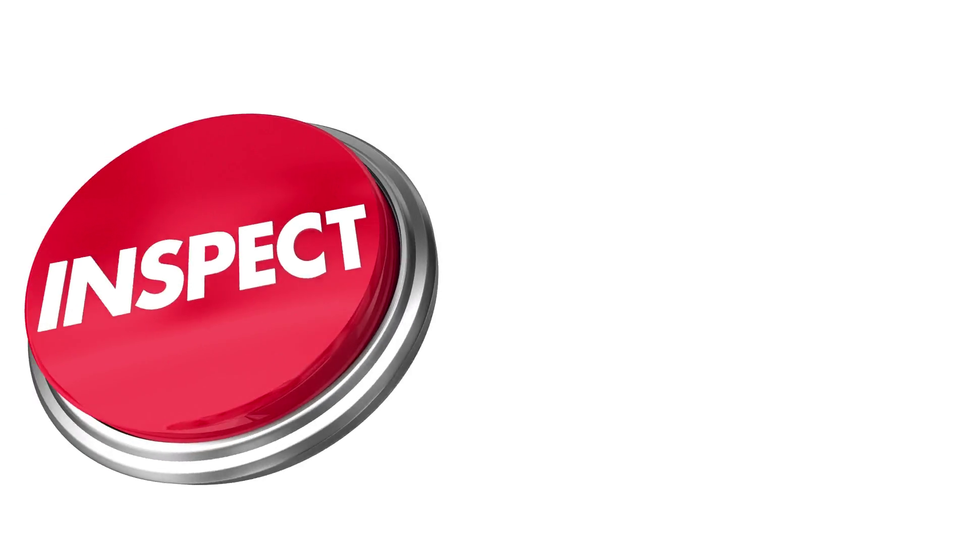 Inspect Button Analyze Assess Evaluate Test Stock Motion Graphics SBV ...