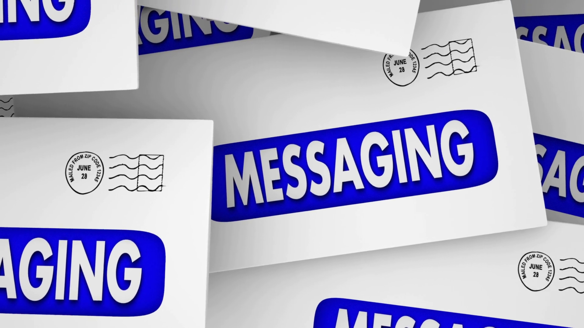 Messaging Communication Send Message Direct Stock Motion Graphics SBV ...