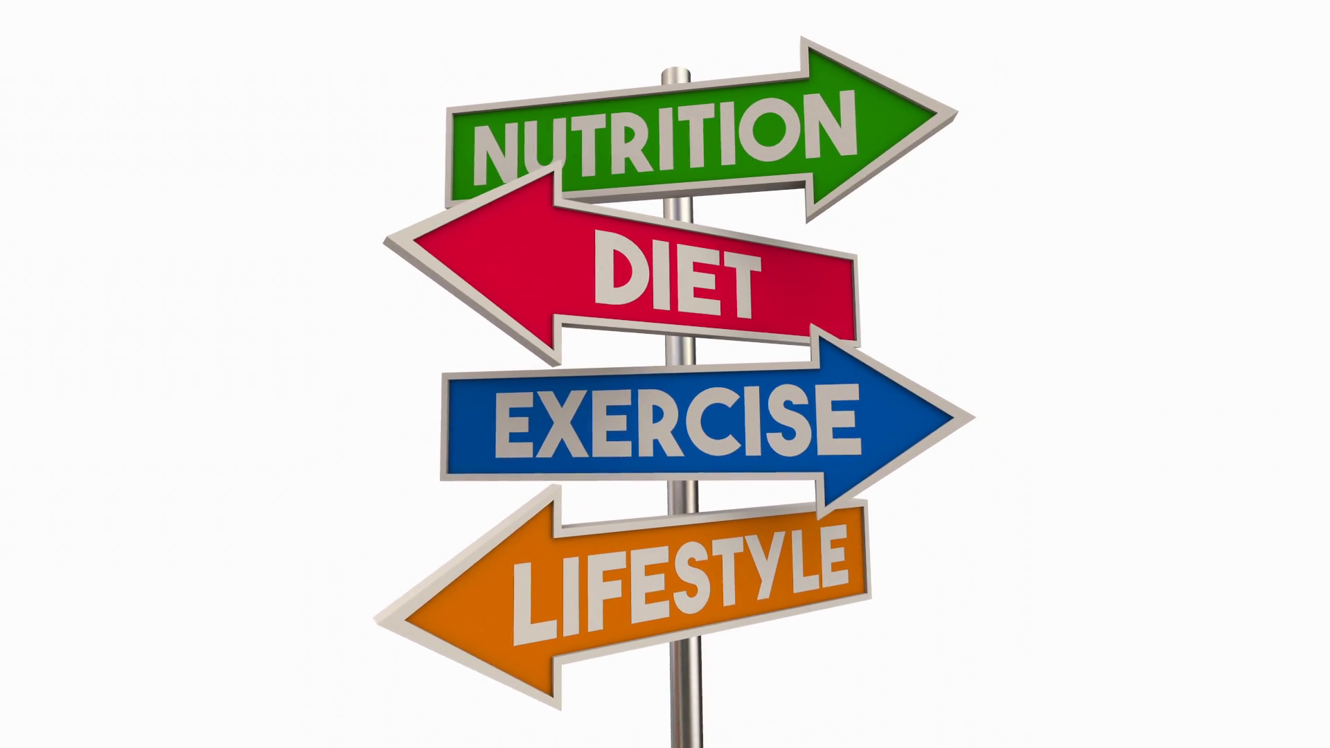 Nutrition Diet Exercise Lifestyle Total Stock Motion Graphics SBV ...