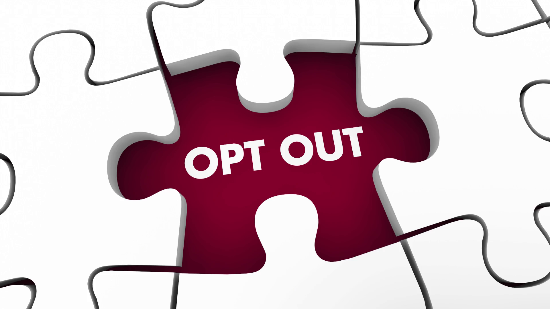 Opt Out Vs In Marketing Consent Agree To Stock Motion Graphics SBV ...
