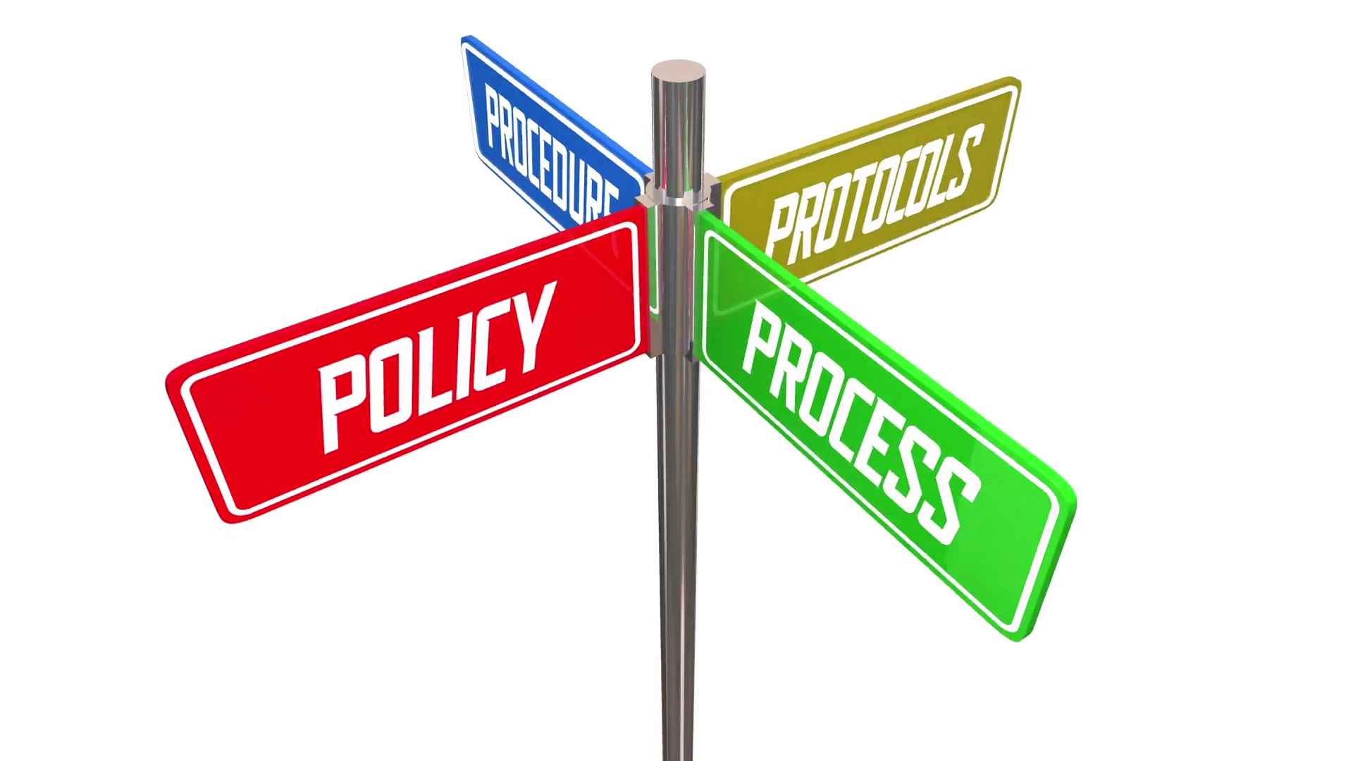 Process Procedure Protocols Policy Signs Stock Motion Graphics SBV ...