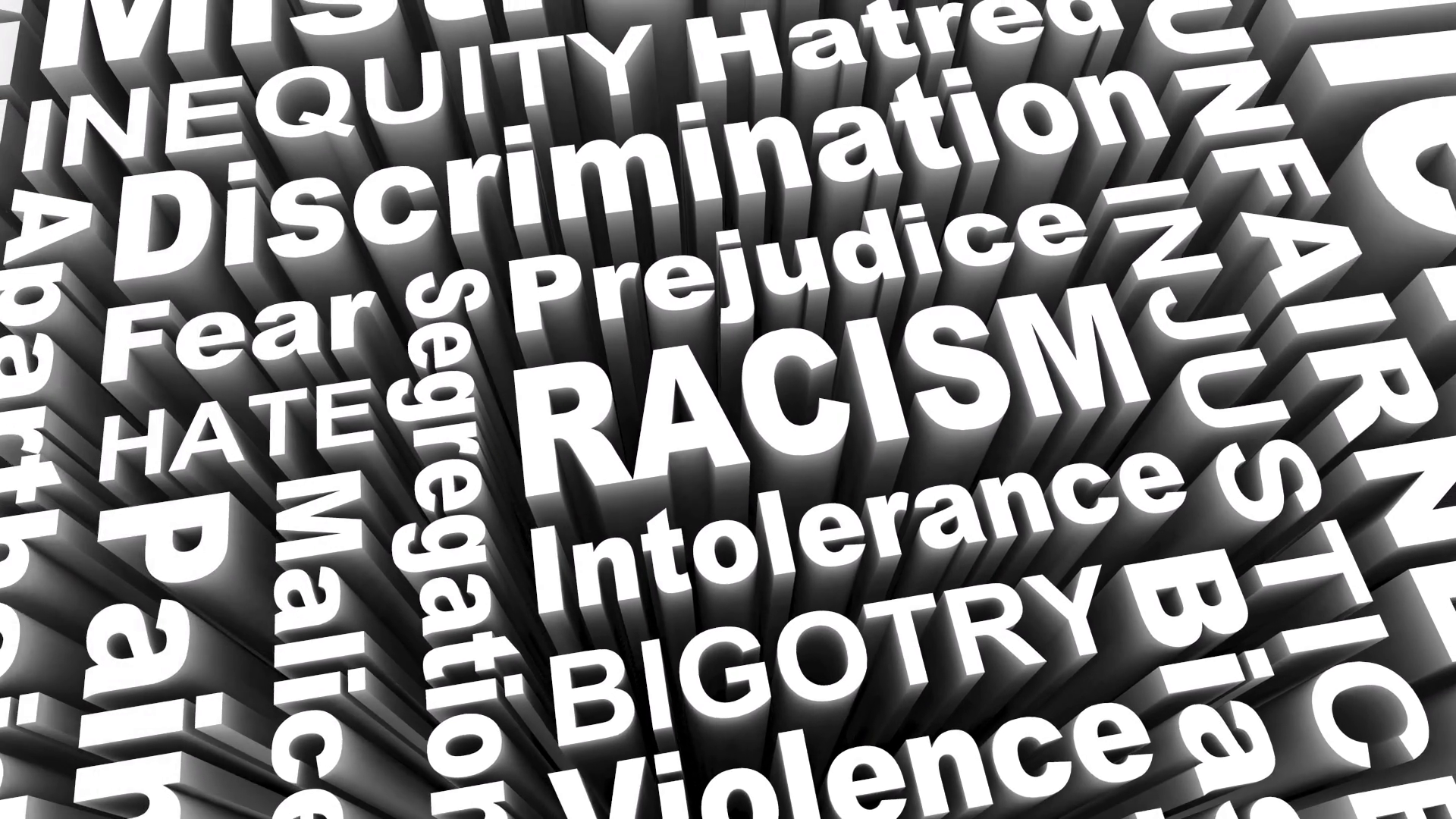 Racism Discrimination Bias Inequality Race Stock Motion Graphics SBV ...