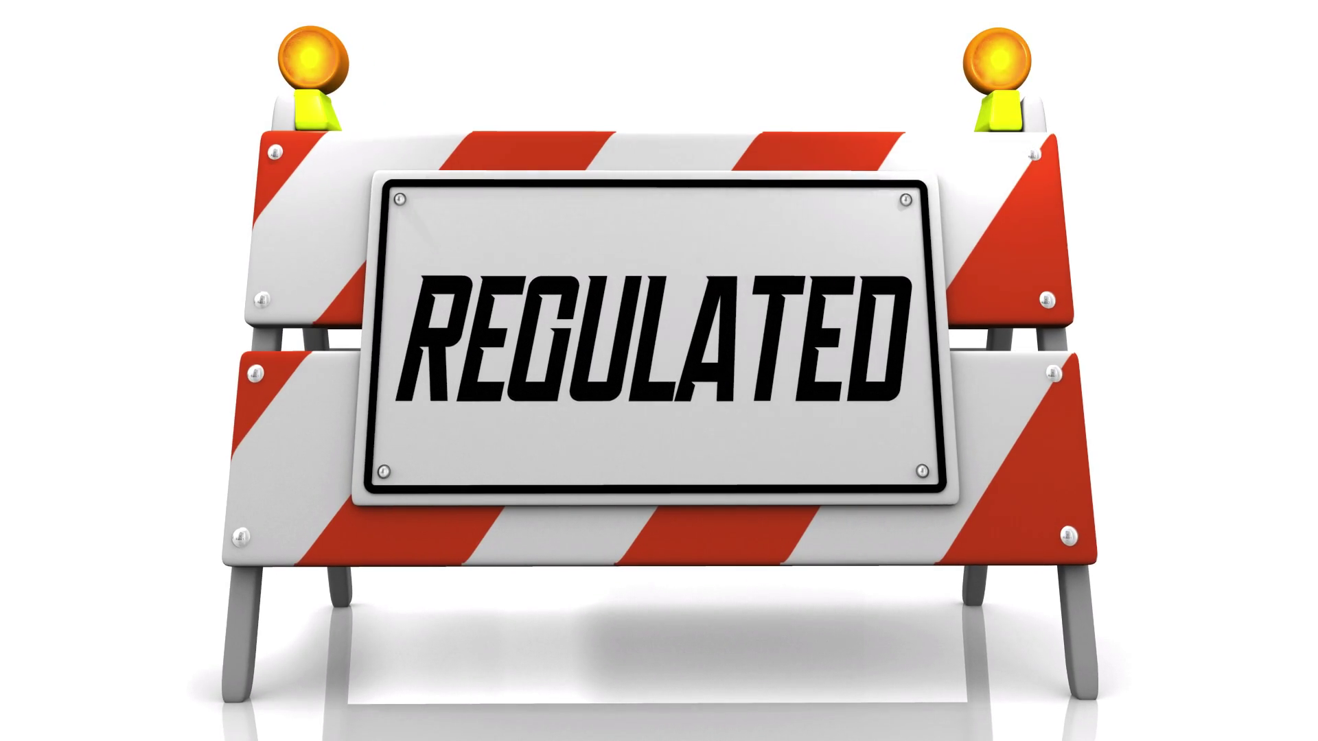 Regulated Barricade Regulation Rules Stock Motion Graphics SBV ...