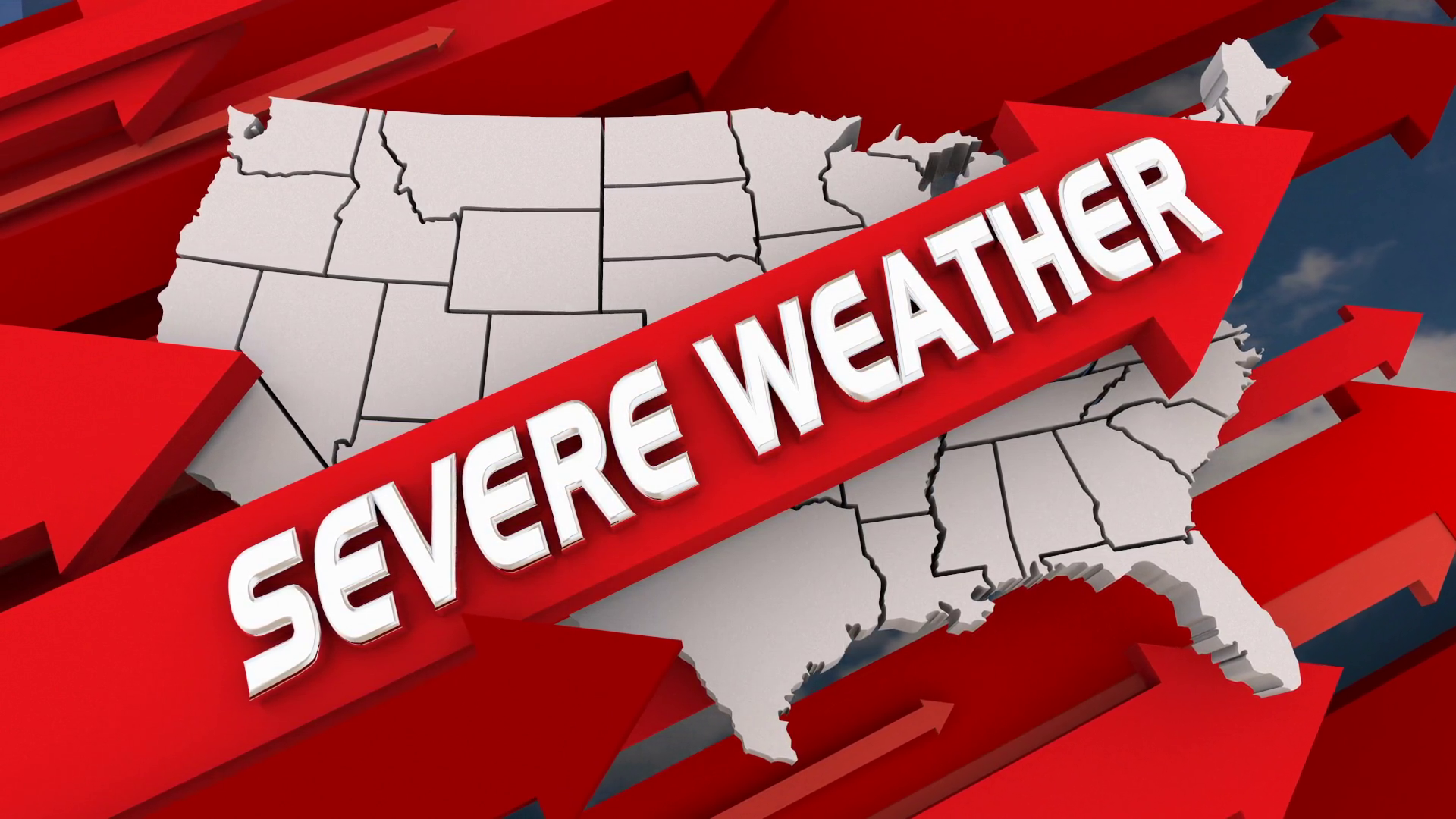 Severe Weather Storms On Rise United States Stock Motion Graphics SBV ...