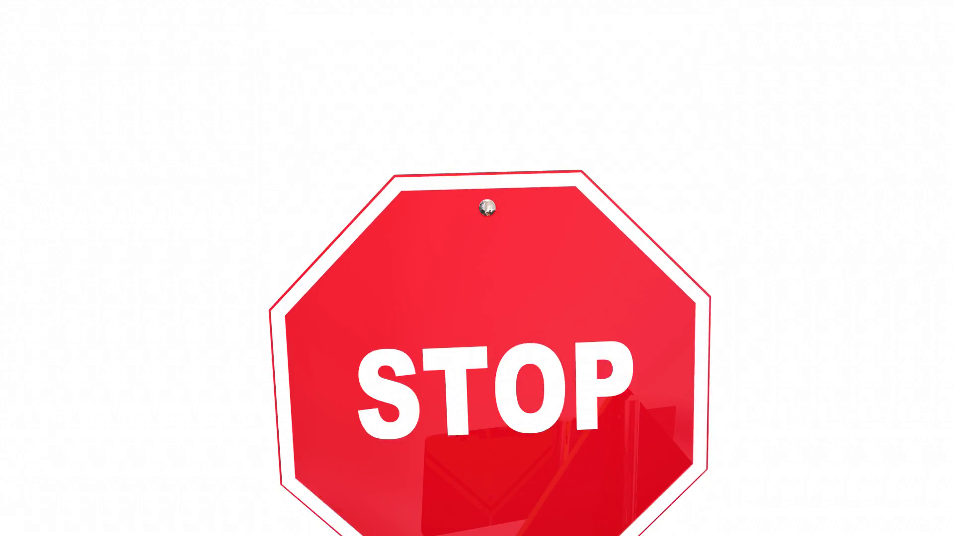 Stop Harassment Abuse Road Signs 3 D Stock Motion Graphics SBV ...