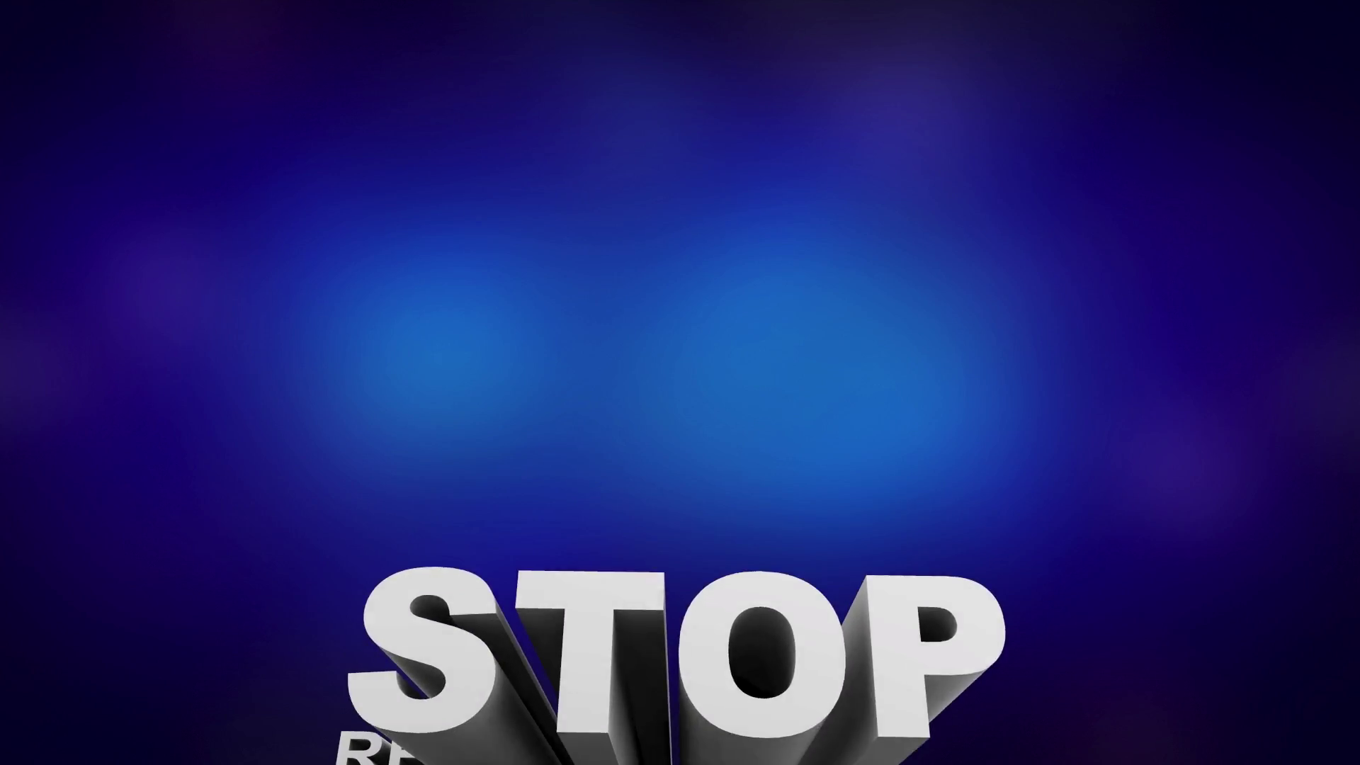 Stop Cease End Finish Words Collage 3 D Stock Motion Graphics SBV ...