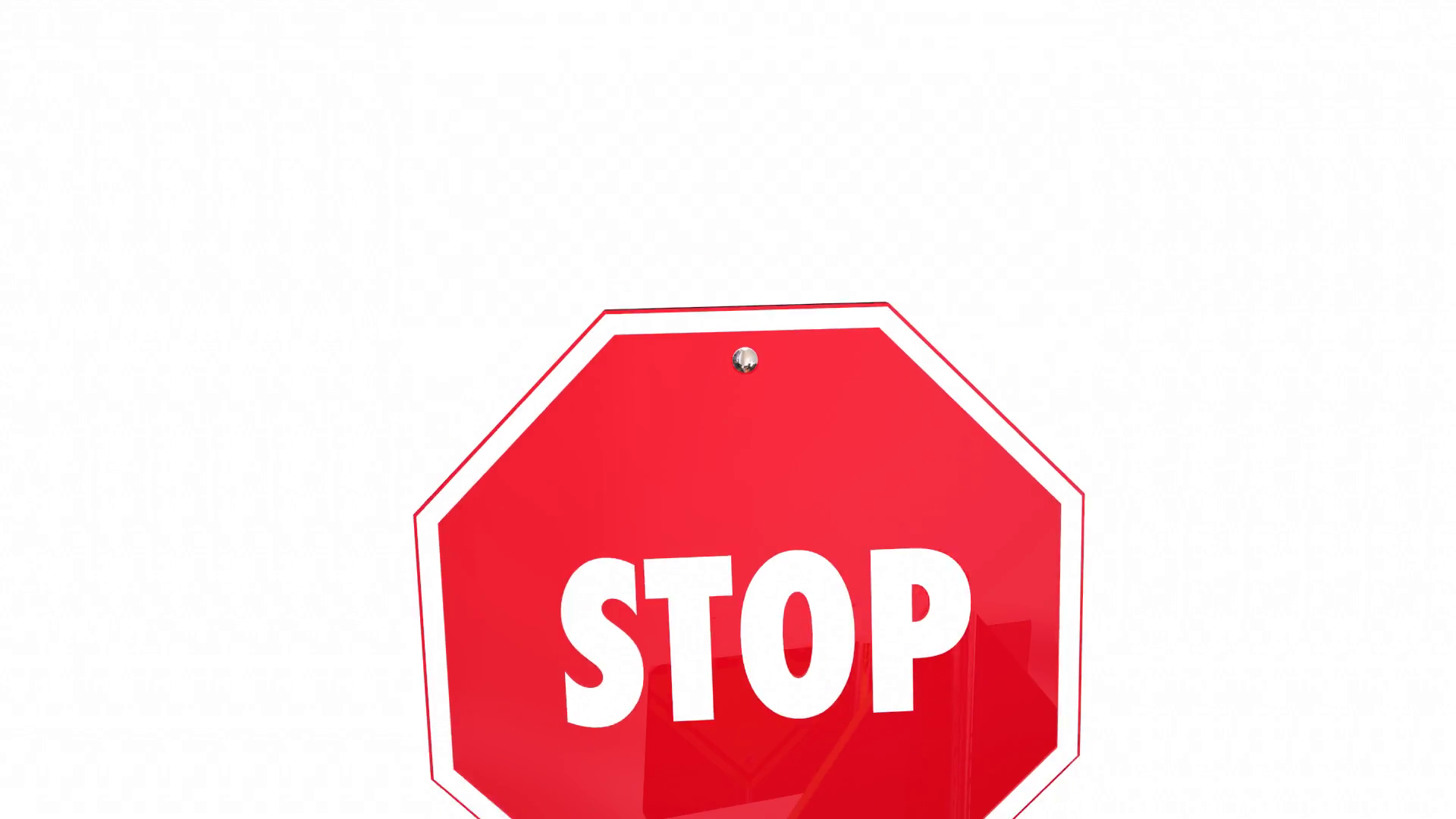 Stop On The Job Accidents Prevent Workplace Injuries Warning Signs 3 D ...