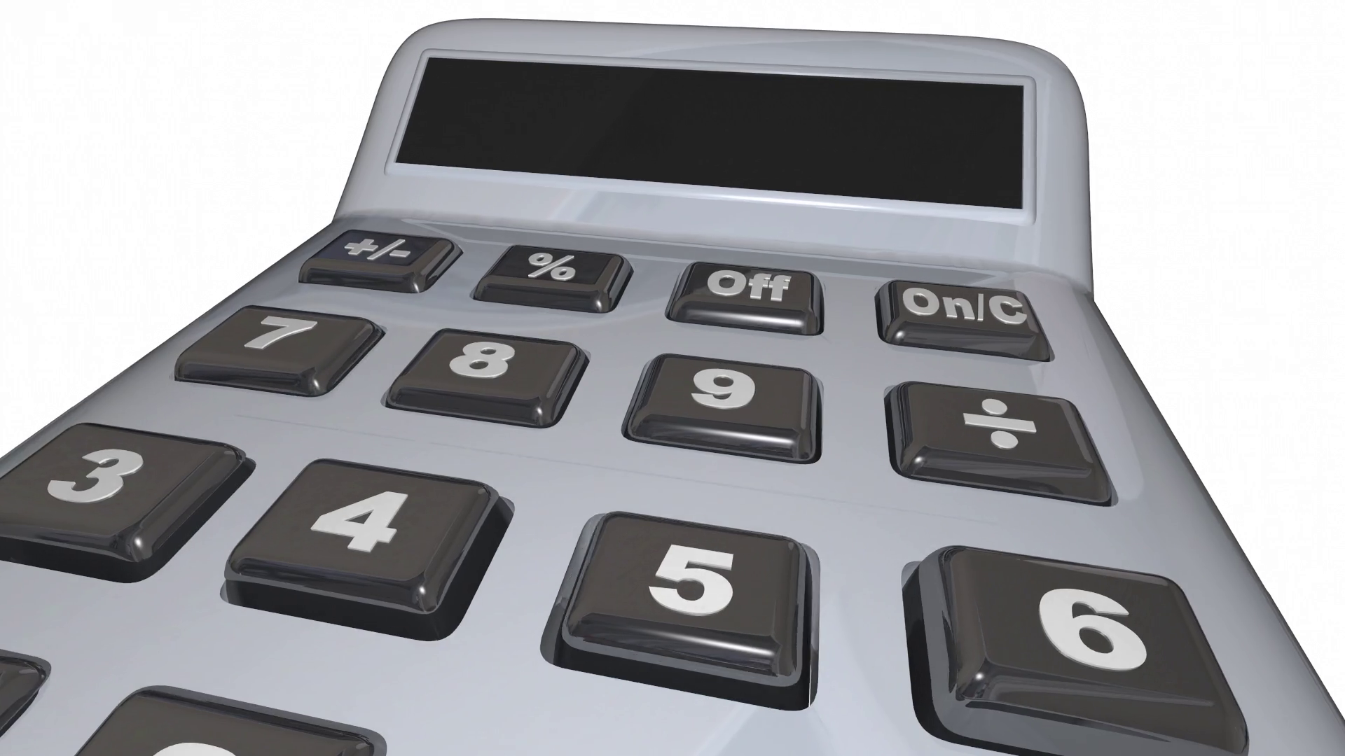 Taxes Word Calculator Accounting Fees 3 D Stock Motion Graphics SBV ...