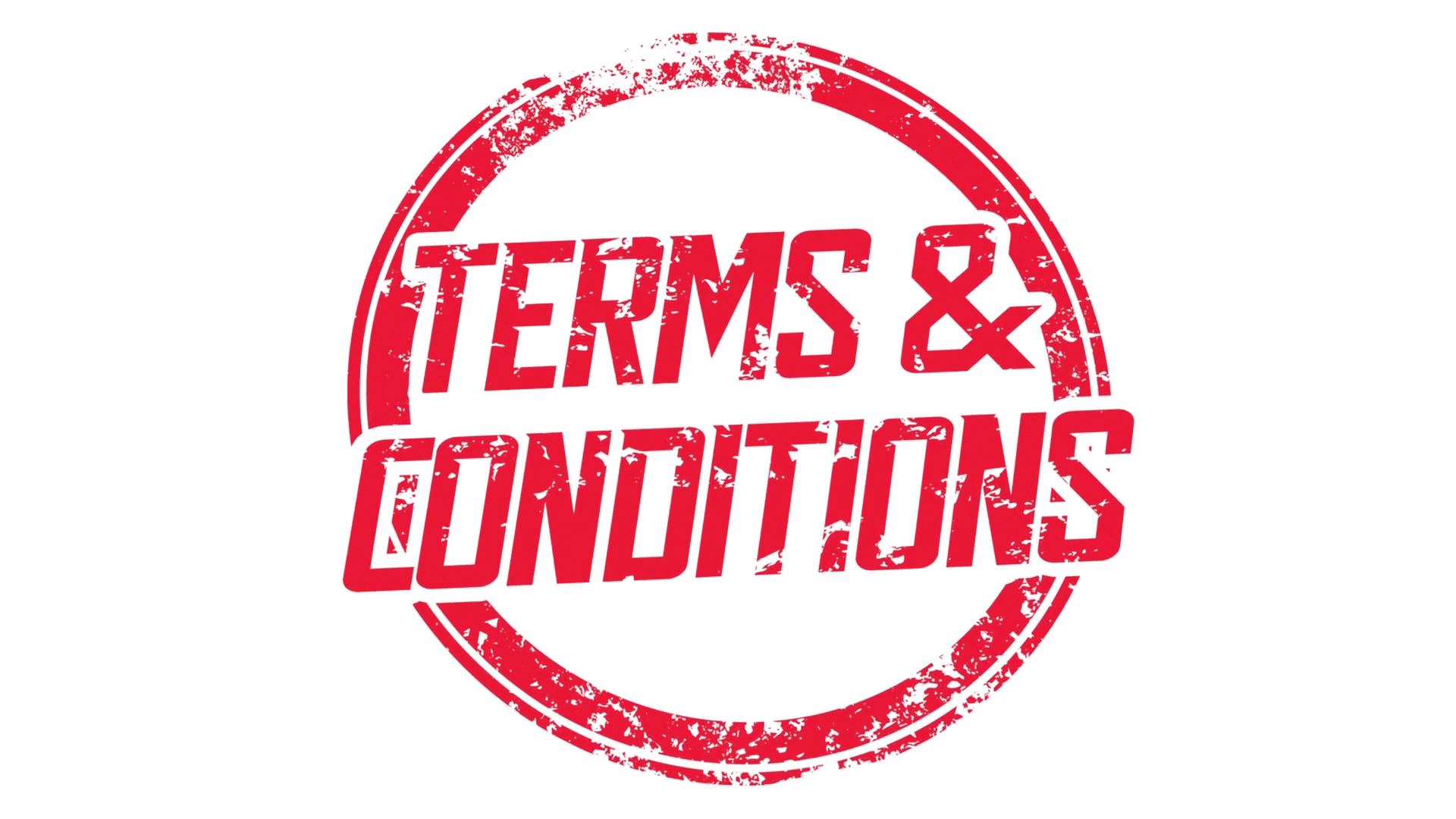 Terms And Conditions Disclaimer Stamp Legal Agreement 3 D Animation ...