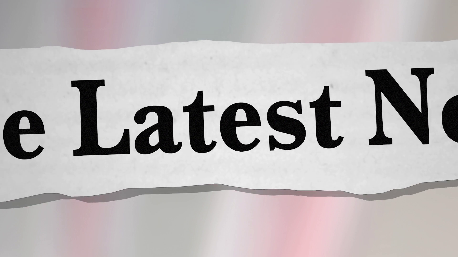 The Latest News Headlines Information Stock Motion Graphics SBV ...