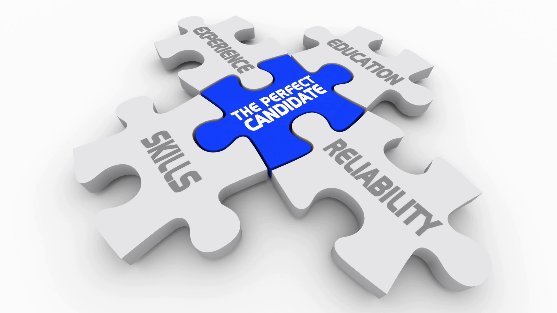 The Perfect Candidate Puzzle Pieces Skills Stock Motion Graphics SBV ...