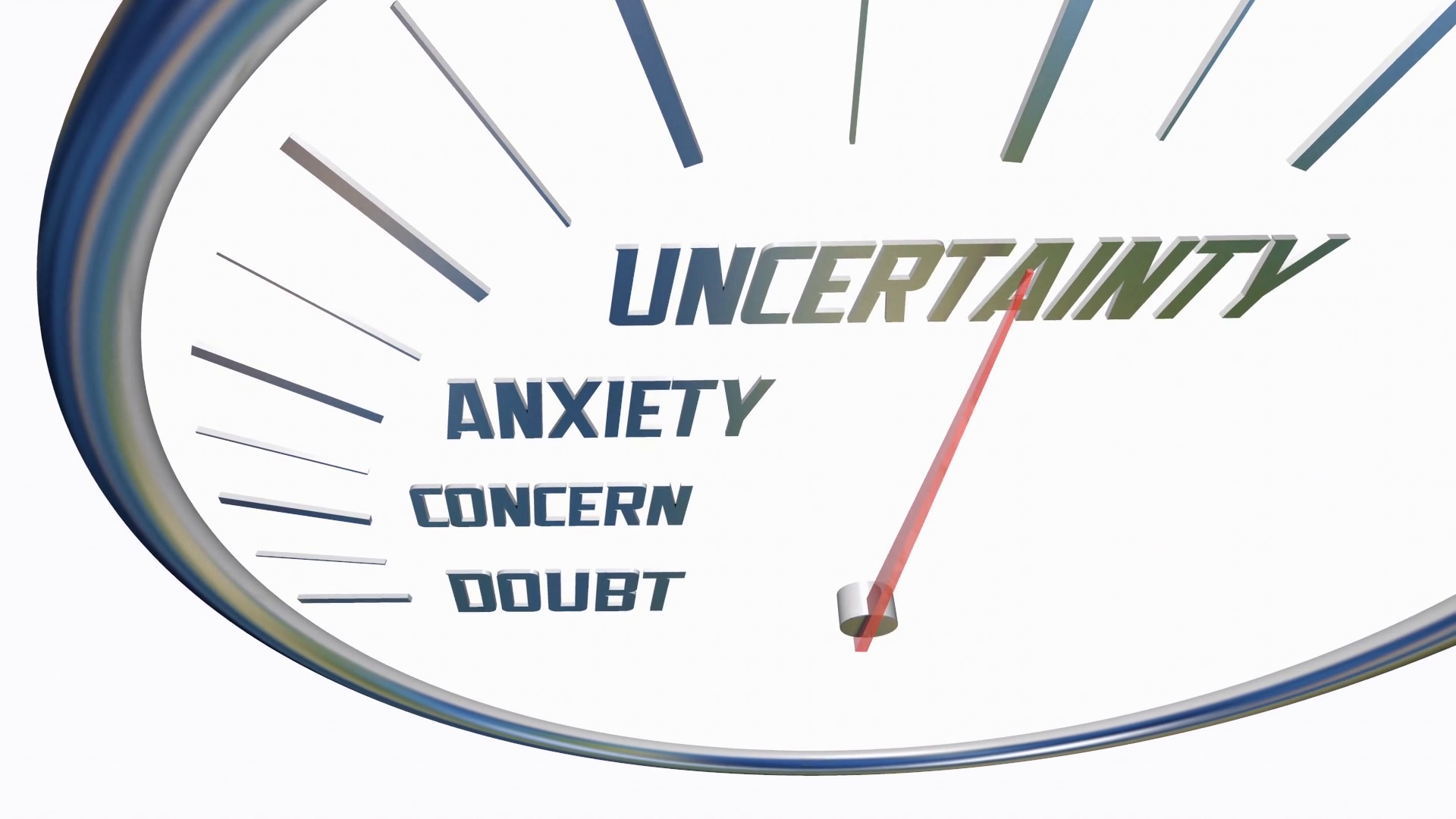 Uncertainty Anxiety Doubt Concern Unknown Stock Motion Graphics SBV ...