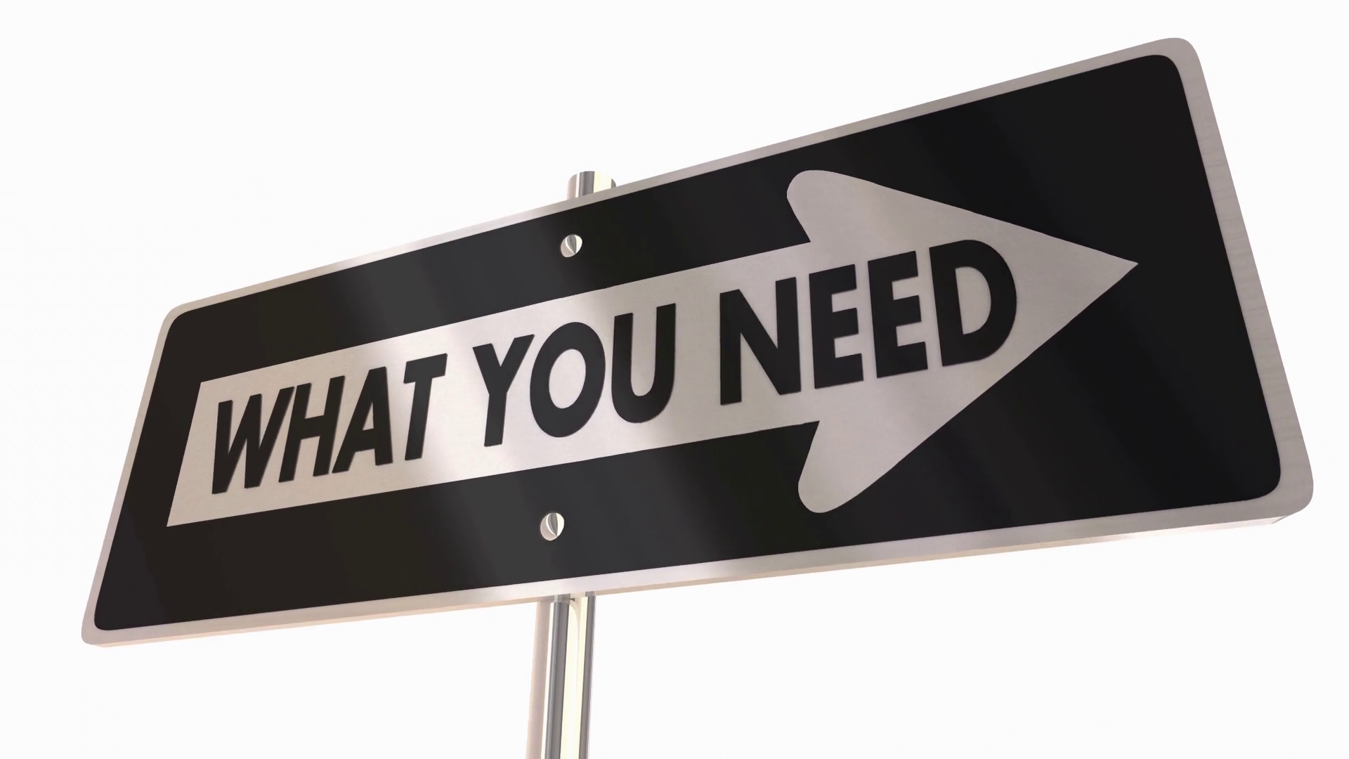 What Need Road Sign Arrow Direction Want Stock Motion Graphics SBV ...