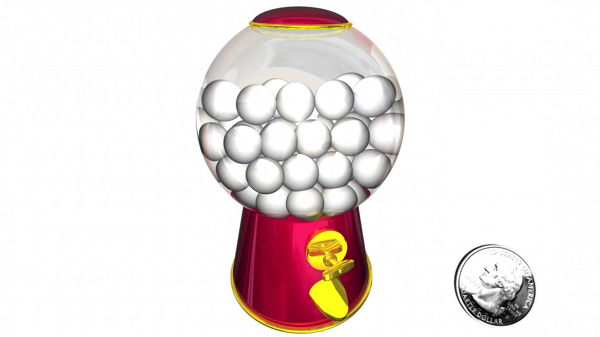 Winner Gumball Machine Lucky Winning Ball 3 Stock Motion Graphics SBV ...