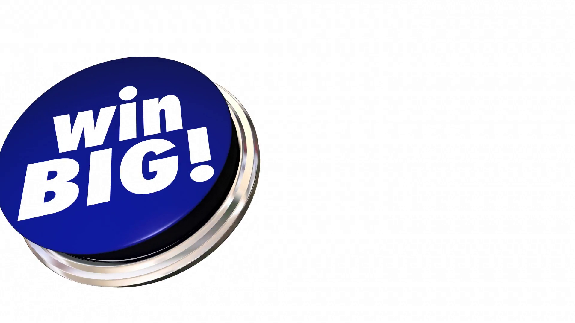 Win Big Button Jackpot Lottery Contest 3d Stock Motion Graphics SBV ...