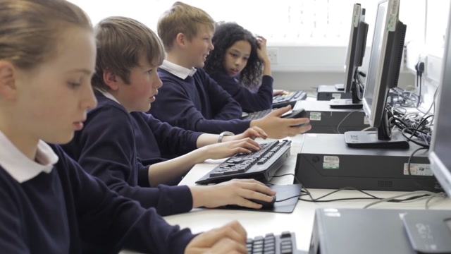 Computer Lab Stock Footage: Royalty-Free Video Clips - Storyblocks