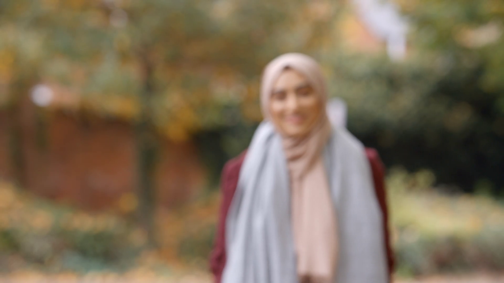 Portrait Of British Muslim Woman In Urban Stock Footage SBV-312842268 ...