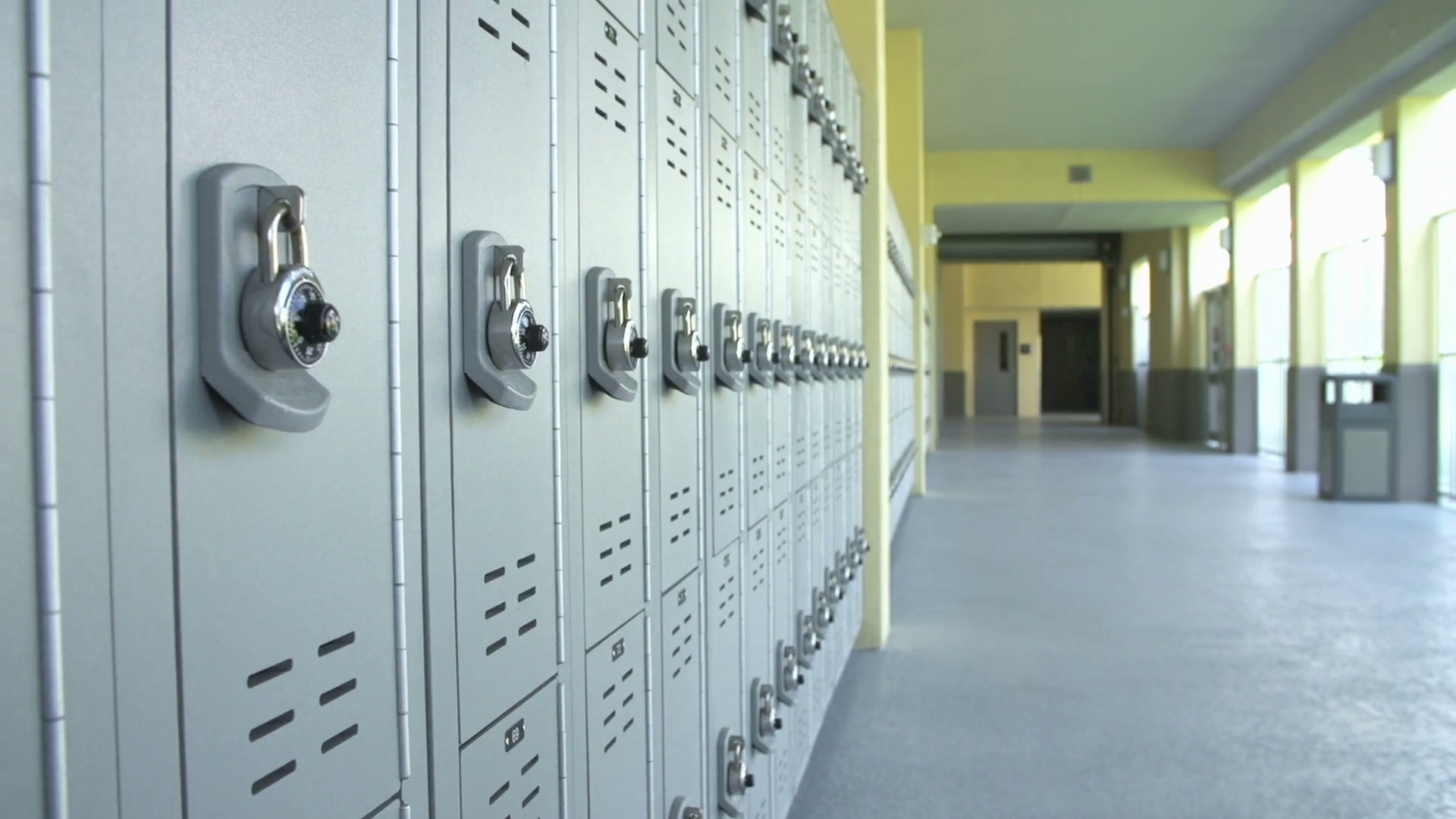 Slow Motion Sequence Of School Students Stock Footage SBV-301701197 ...