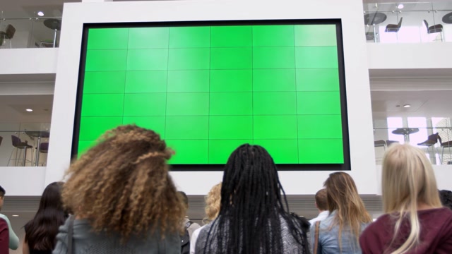 Green Screen Big Screen Stock Footage: Royalty-Free Video Clips ...