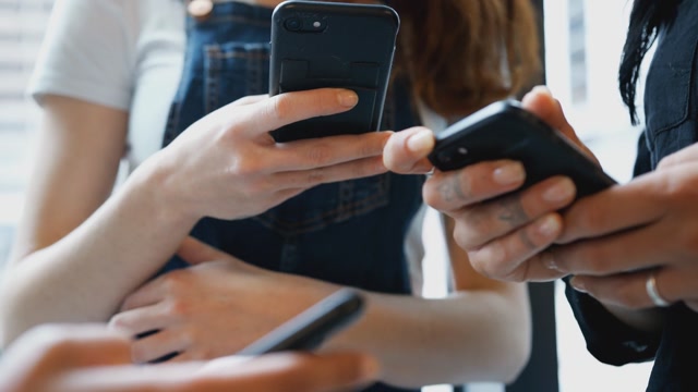 Person Using Mobile Stock Footage: Royalty-Free Video Clips - Storyblocks