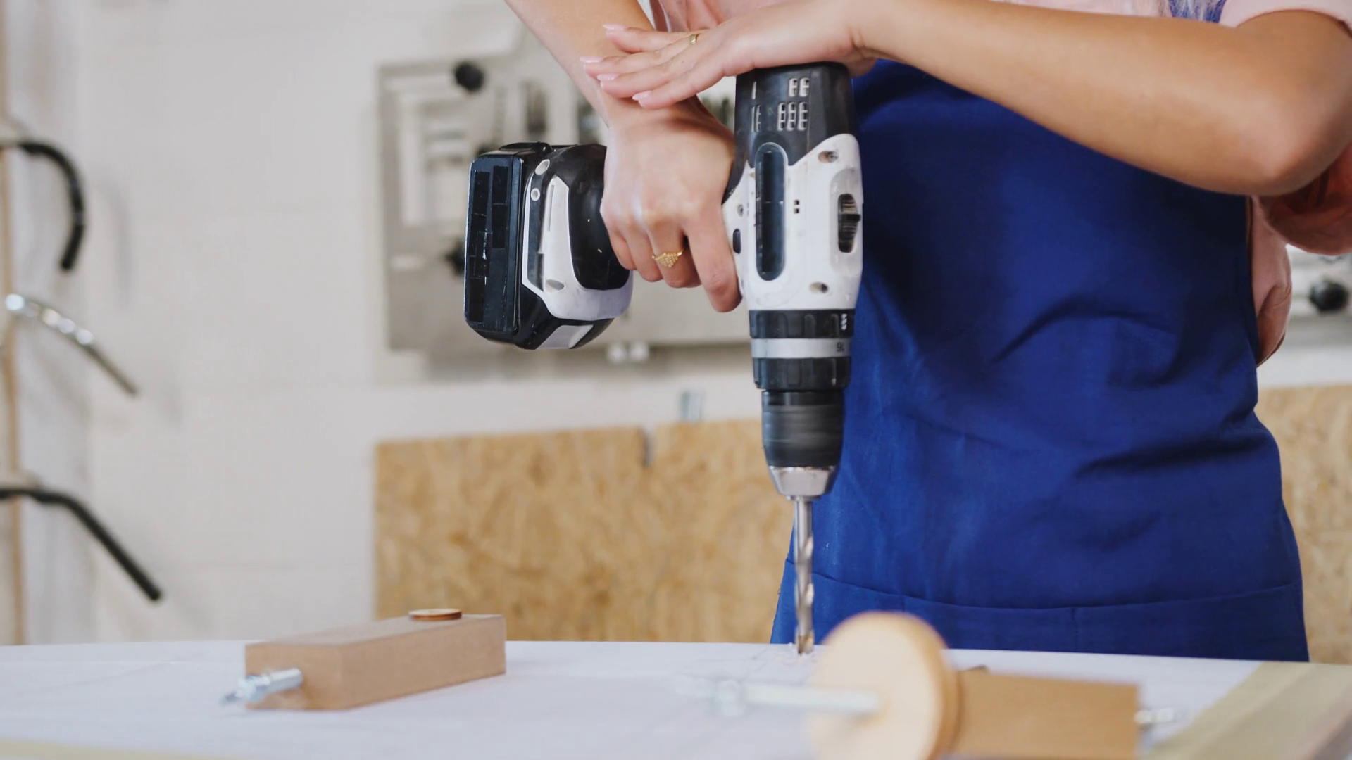 Close Up Of Trainees In Workshop Learning To Stock Footage SBV ...