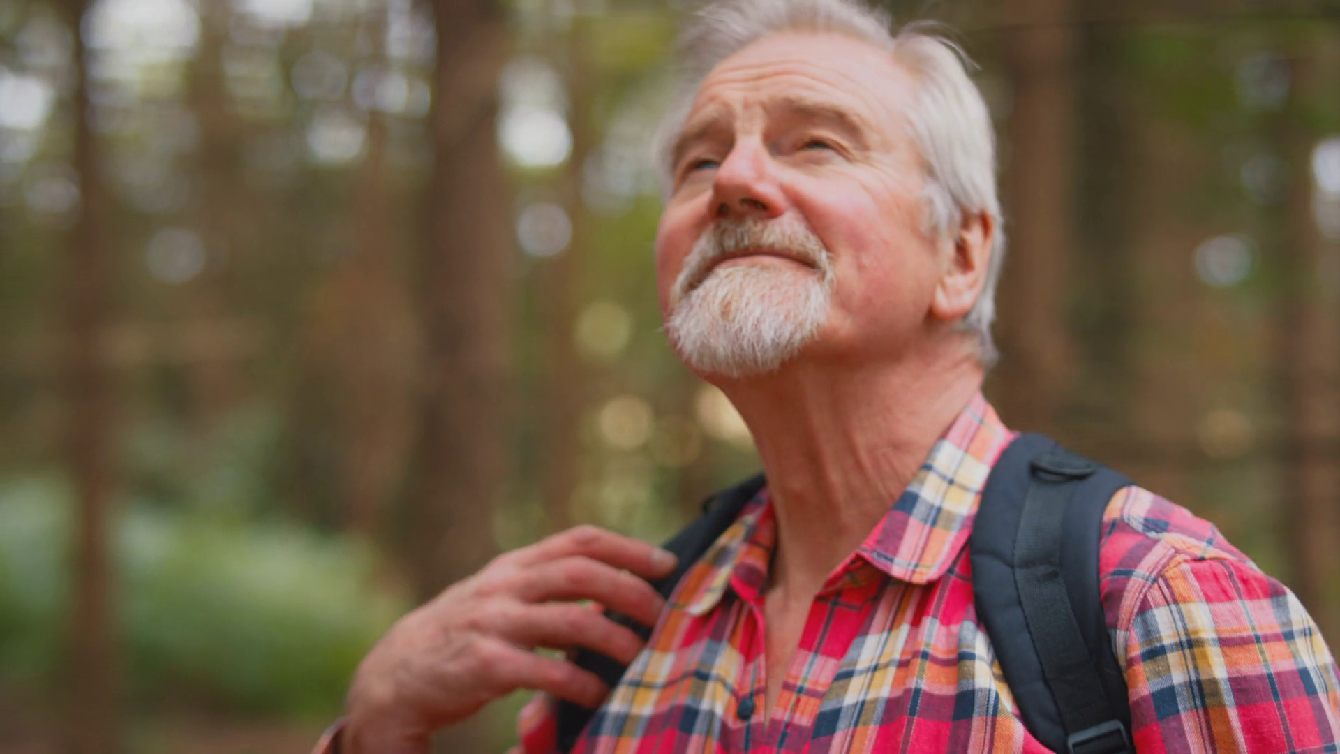 Active Retired Senior Man Walking In Stock Footage SBV-348448219 ...