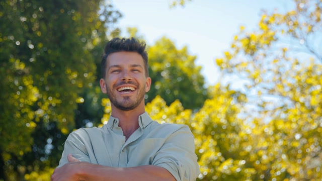 Smiling Man Stock Footage: Royalty-Free Video Clips - Storyblocks