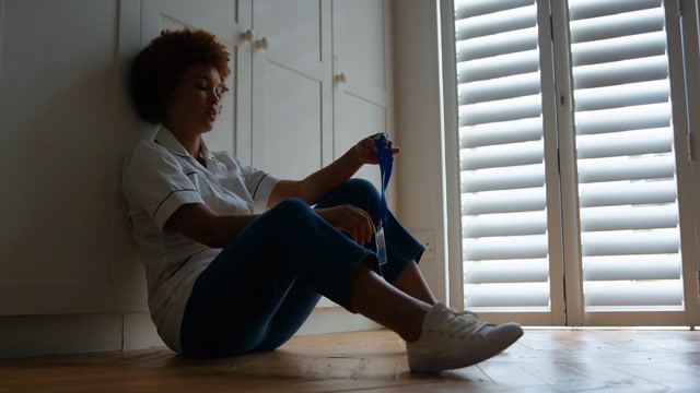 Woman Walking Inside House With Shoes Stock Footage: Royalty-Free Video ...