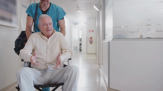 Hospital Happy Patient Stock Footage: Royalty-Free Video Clips ...