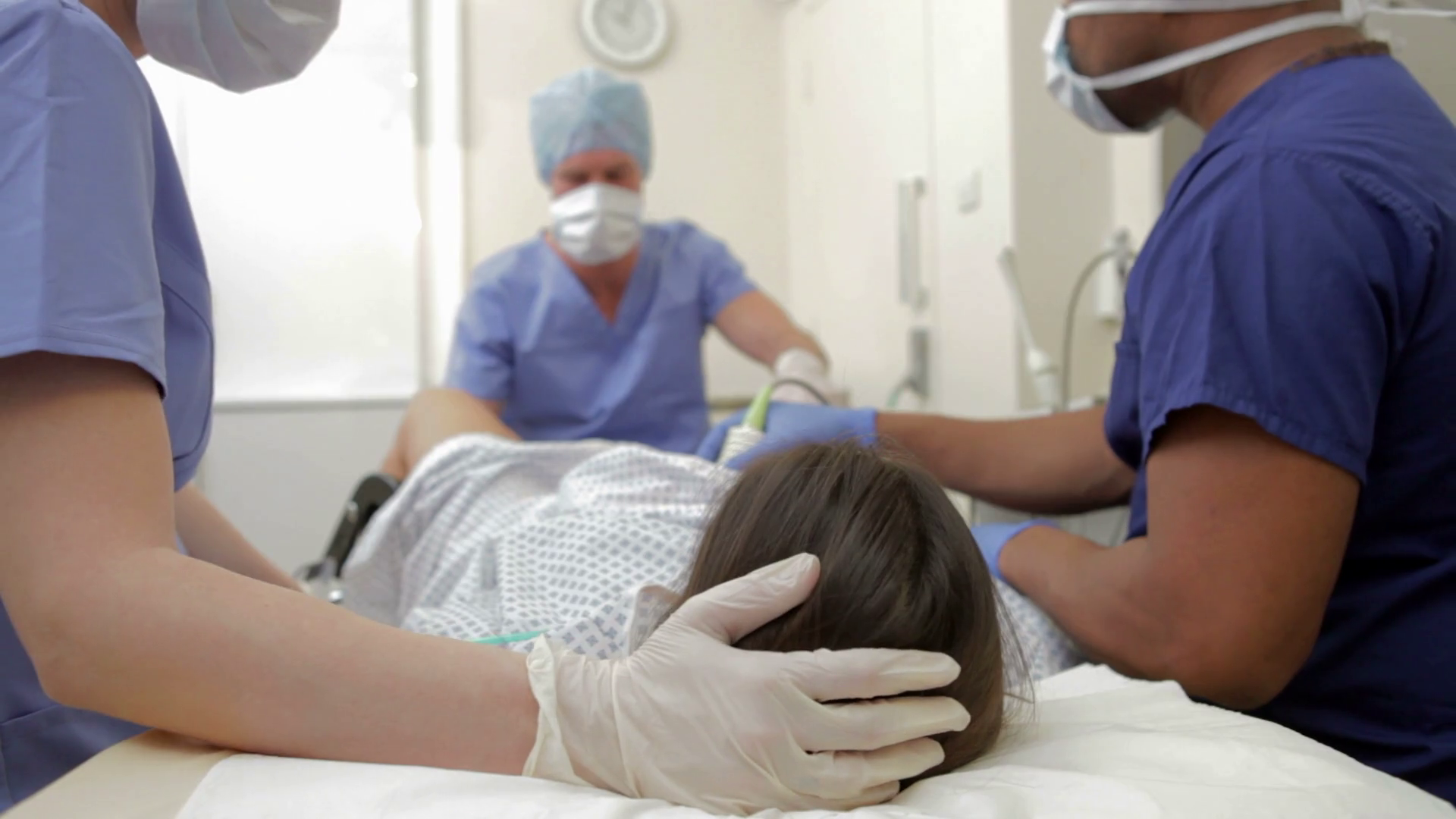 Woman Undergoing IVF Treatment With In Hospital Stock Video Footage 00: ...