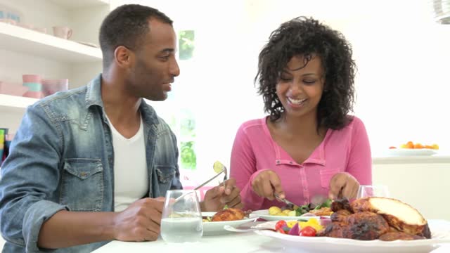 African American Healthy Eating Stock Footage: Royalty-Free Video Clips ...