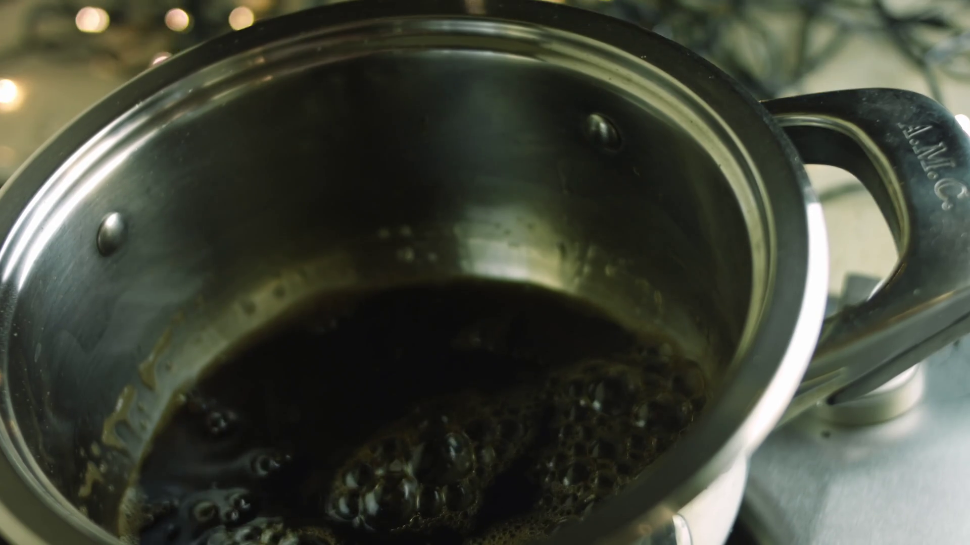 I Cook Coca Syrup Brown Sugar Boil Stock Footage SBV-347219246 ...