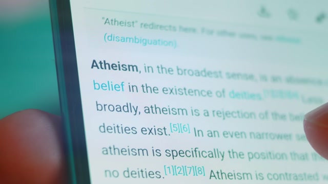 Atheist Man Stock Footage: Royalty-Free Video Clips - Storyblocks