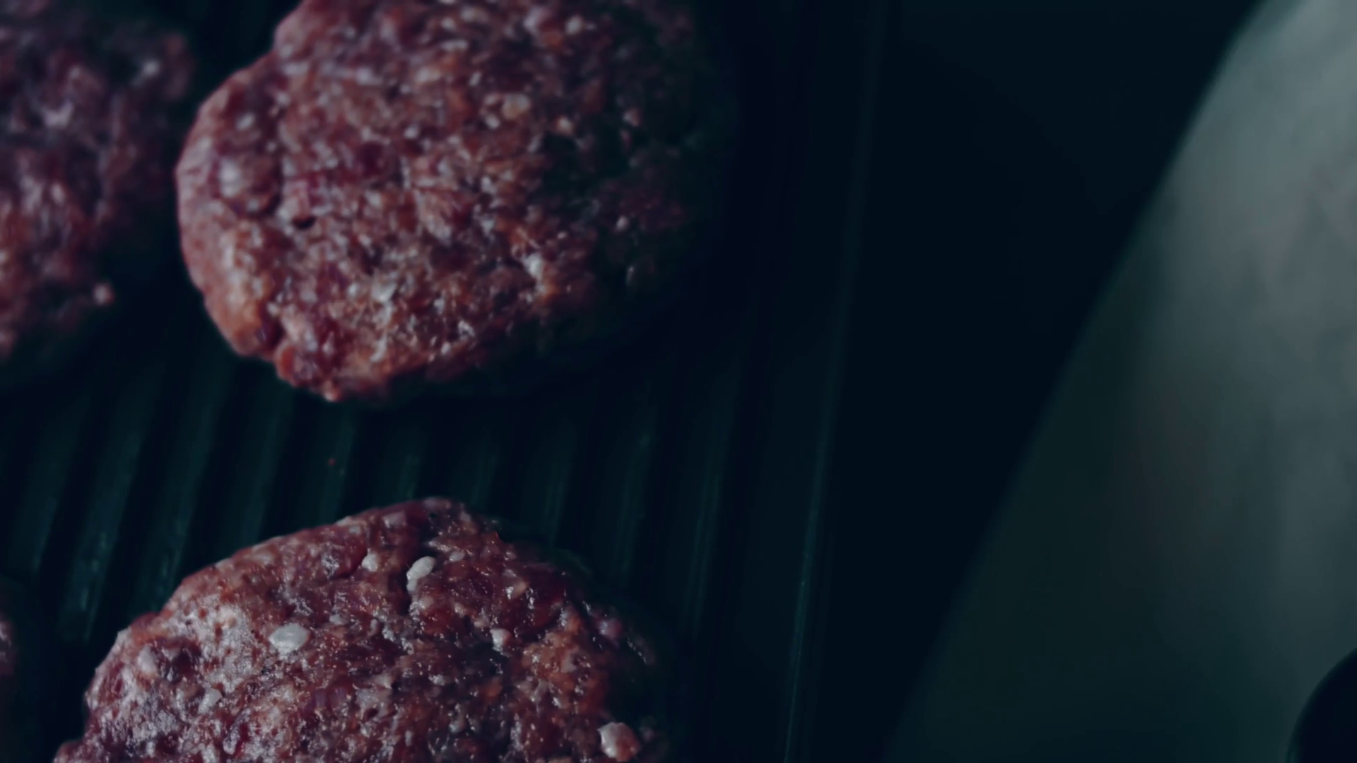 Fry Meat On Grill Process Of Preparing Stock Footage SBV-347427281 ...