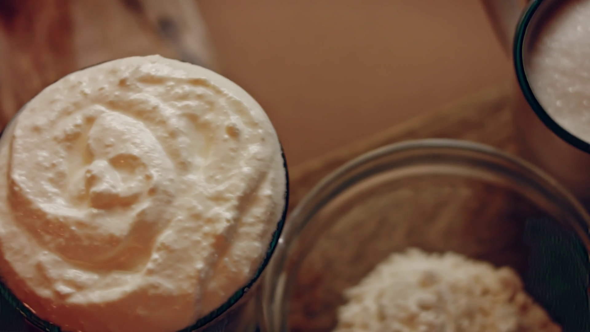 Mix Ingredients With Mixer Preparing Process Stock Footage SBV ...