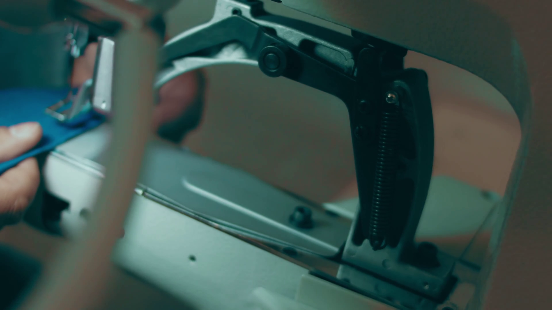 Person With Disabilities Stiching Clothing Stock Footage SBV-347438923 ...