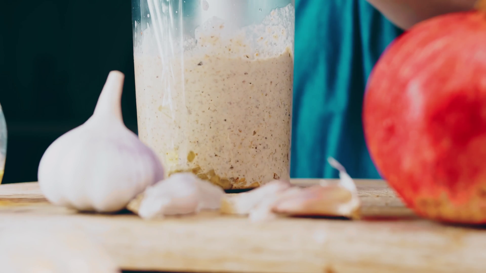 Add Satsivi Sauce To Blender Satsivi With Stock Footage SBV-347444658 ...