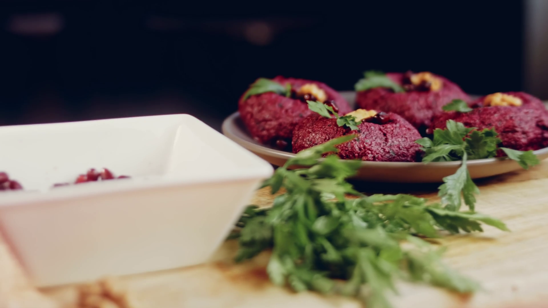 Pkhali Traditional Georgian Food Beetroot Is Stock Footage SBV ...