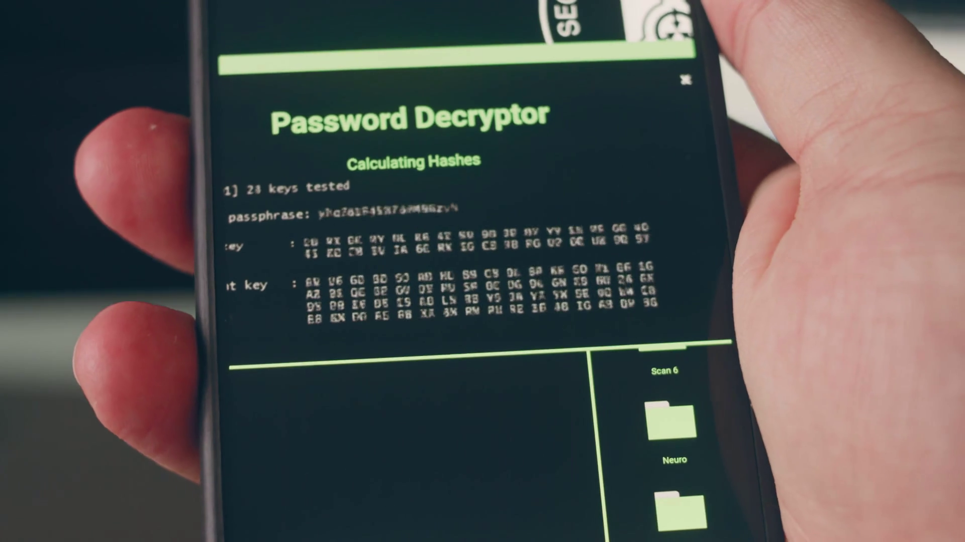 Password Decryptor Work Decoding Password Stock Footage Sbv 348461965