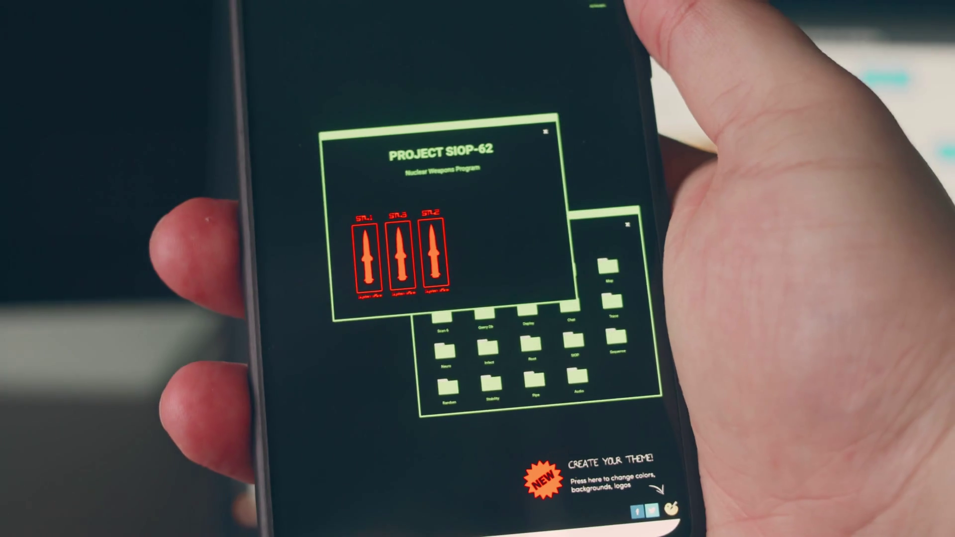 Hacking Technology Concept Nuclear Weapons Stock Footage SBV-348461999 ...