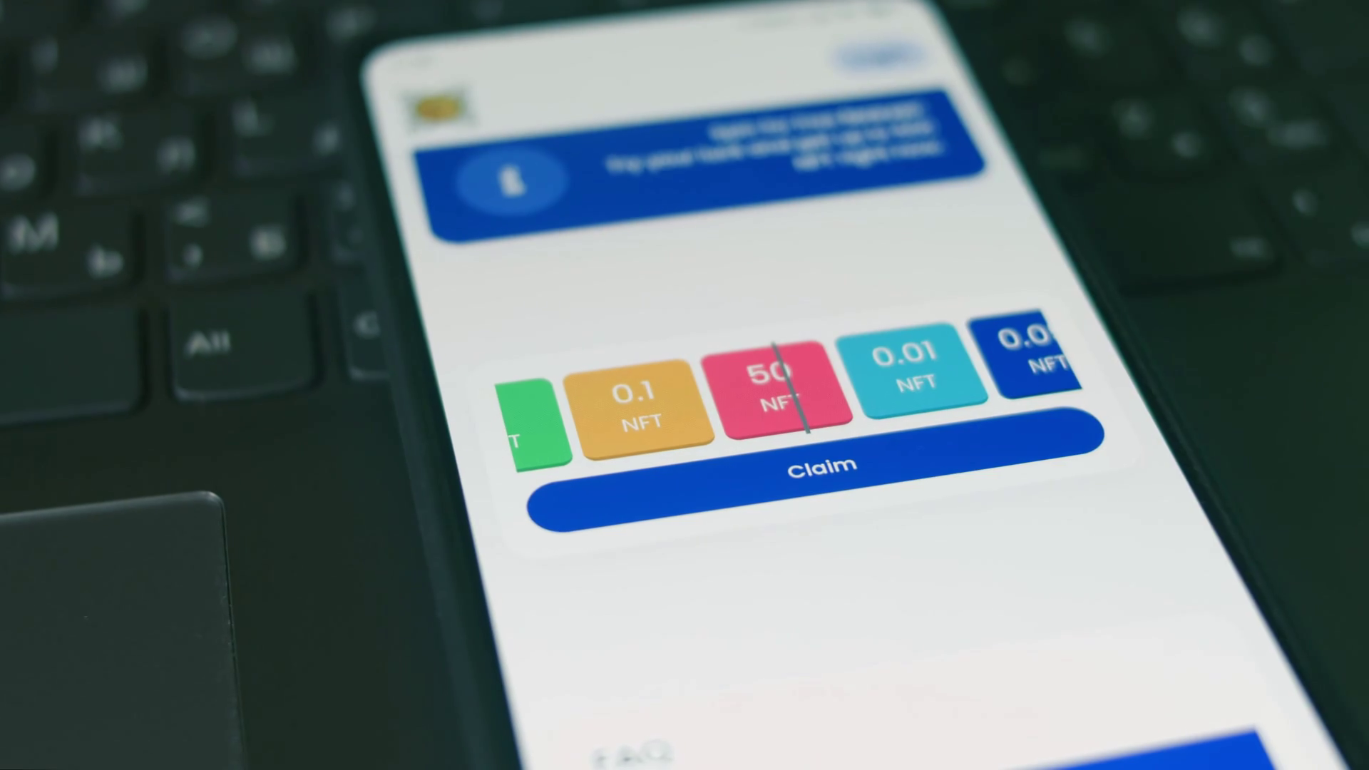 Login To Nft Blockchain Account With Stock Footage SBV-348473608 ...