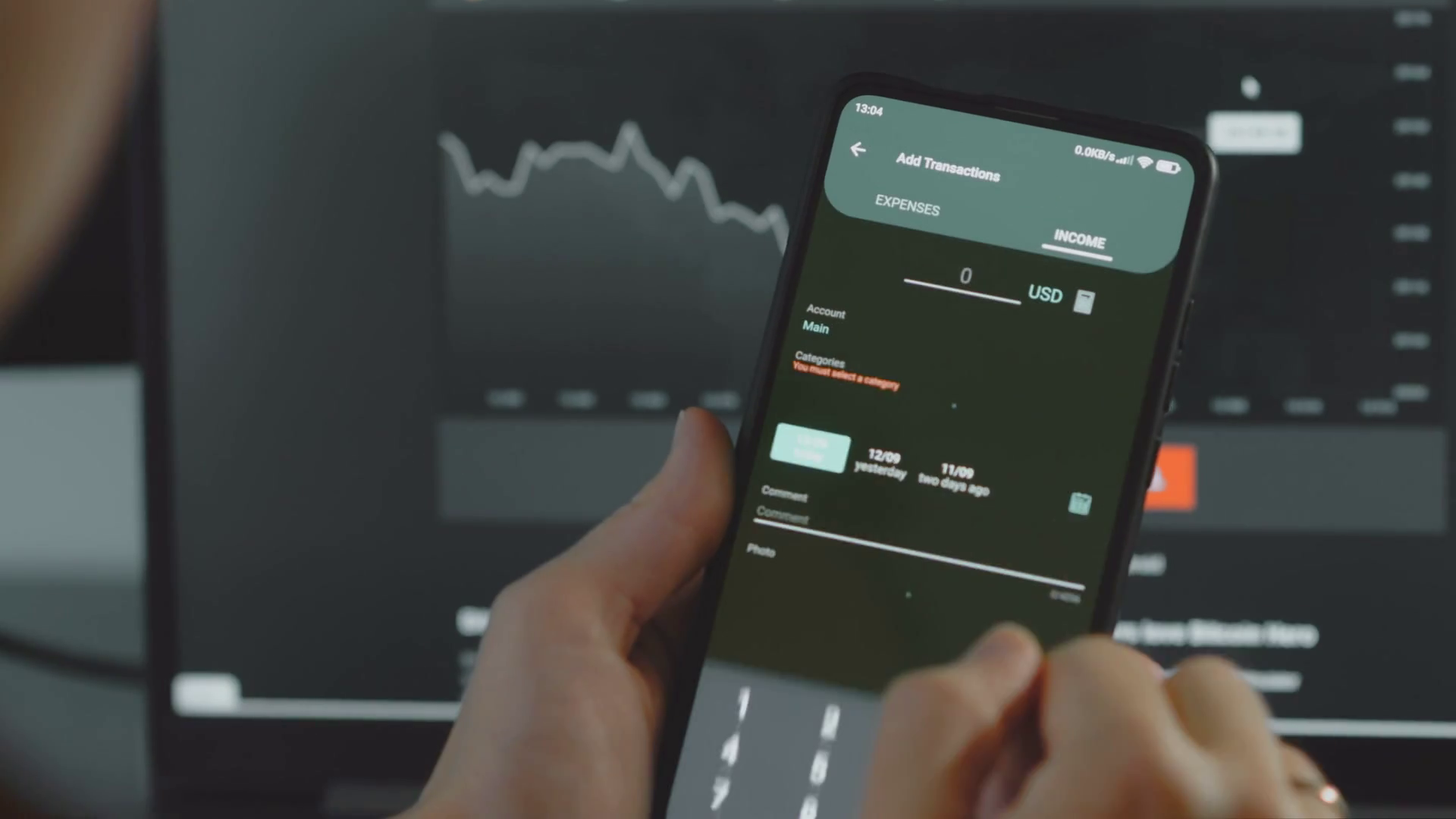 Smart Money Management Using Technology To Stock Footage SBV-348487065 ...