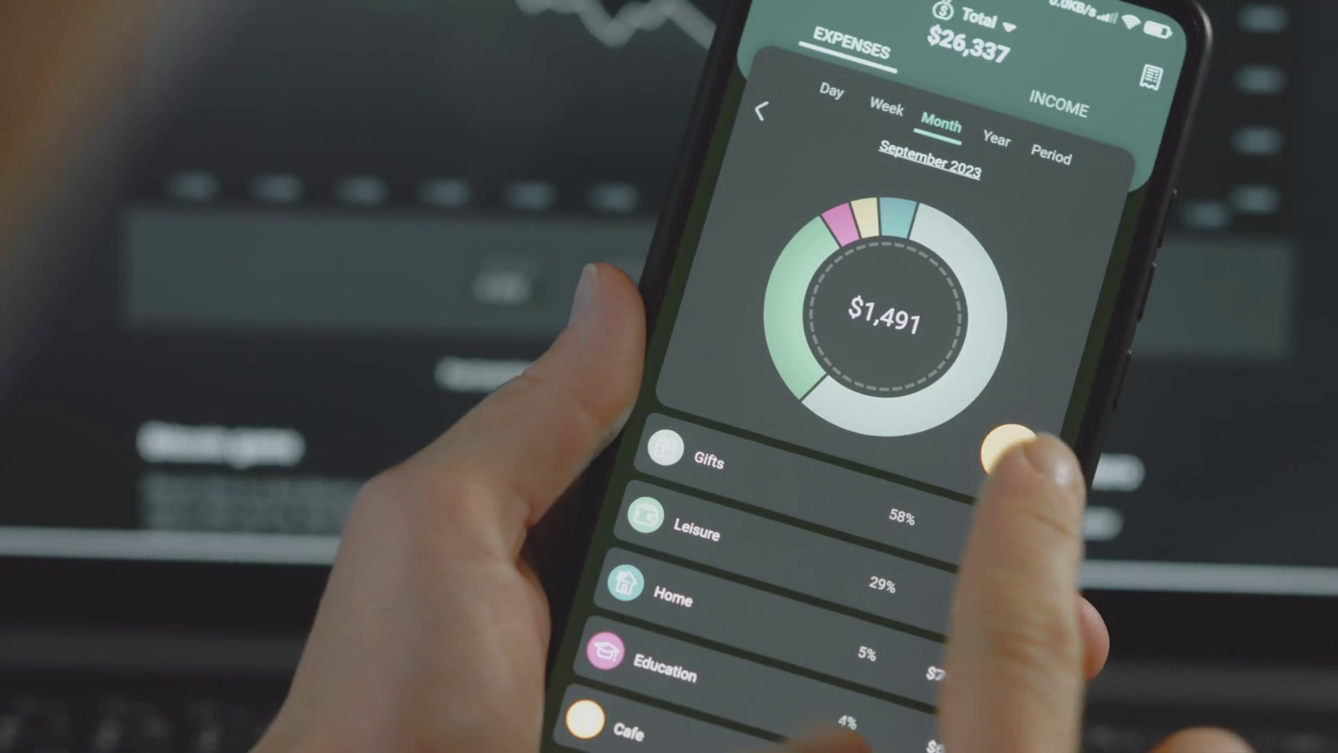 Smart Money Management Using Technology To Stock Footage SBV-348487071 ...