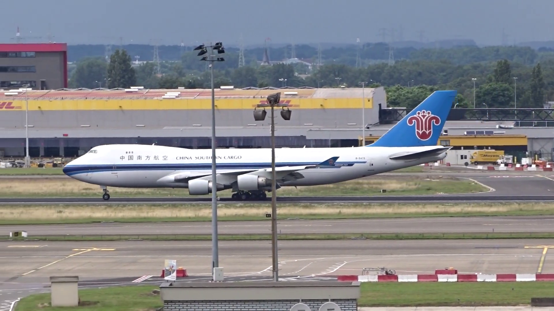 China Southern Cargo Boeing 747 Freighter Stock Footage SBV-352747902 ...