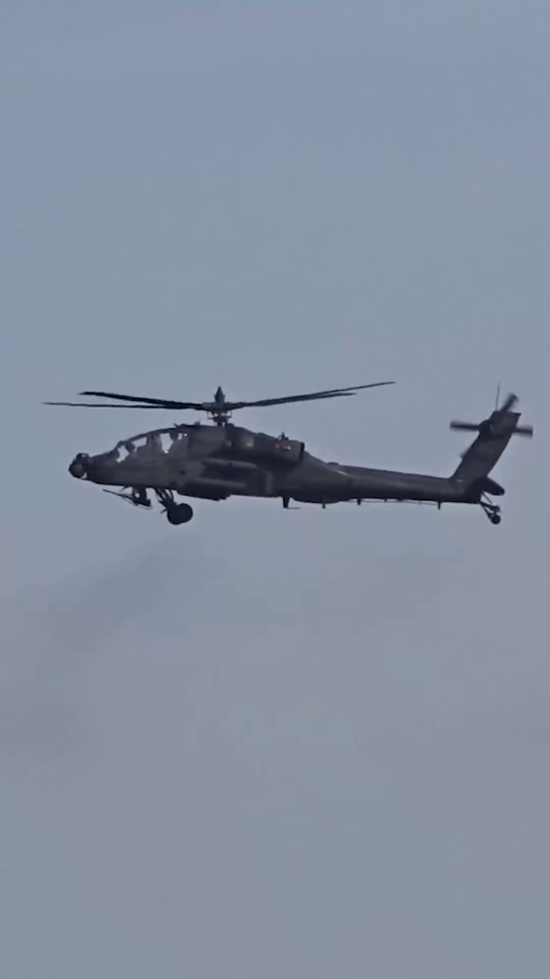 Military Helicopter Hovering Diving Down Stock Footage SBV-353237786 ...