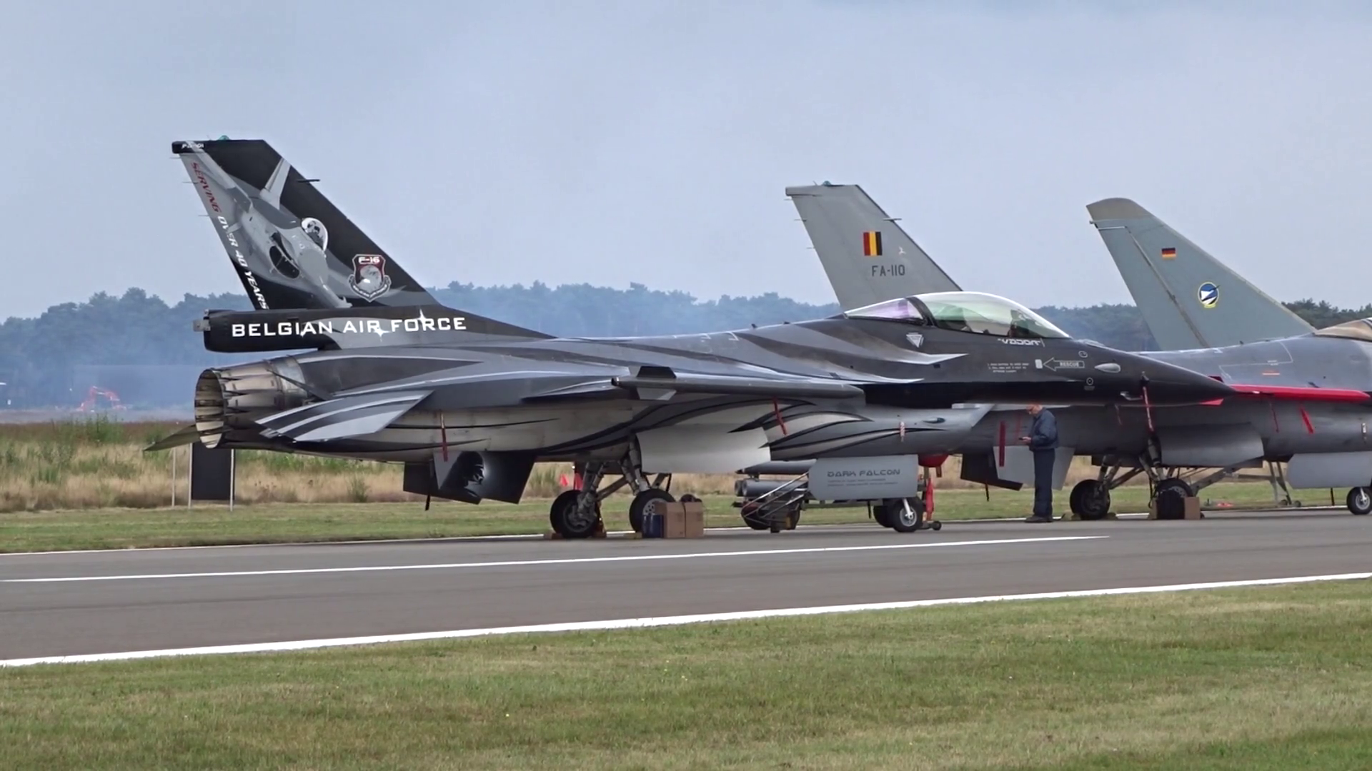 Fighter Jet Special Color Colour Scheme Stock Footage SBV-352758425 ...