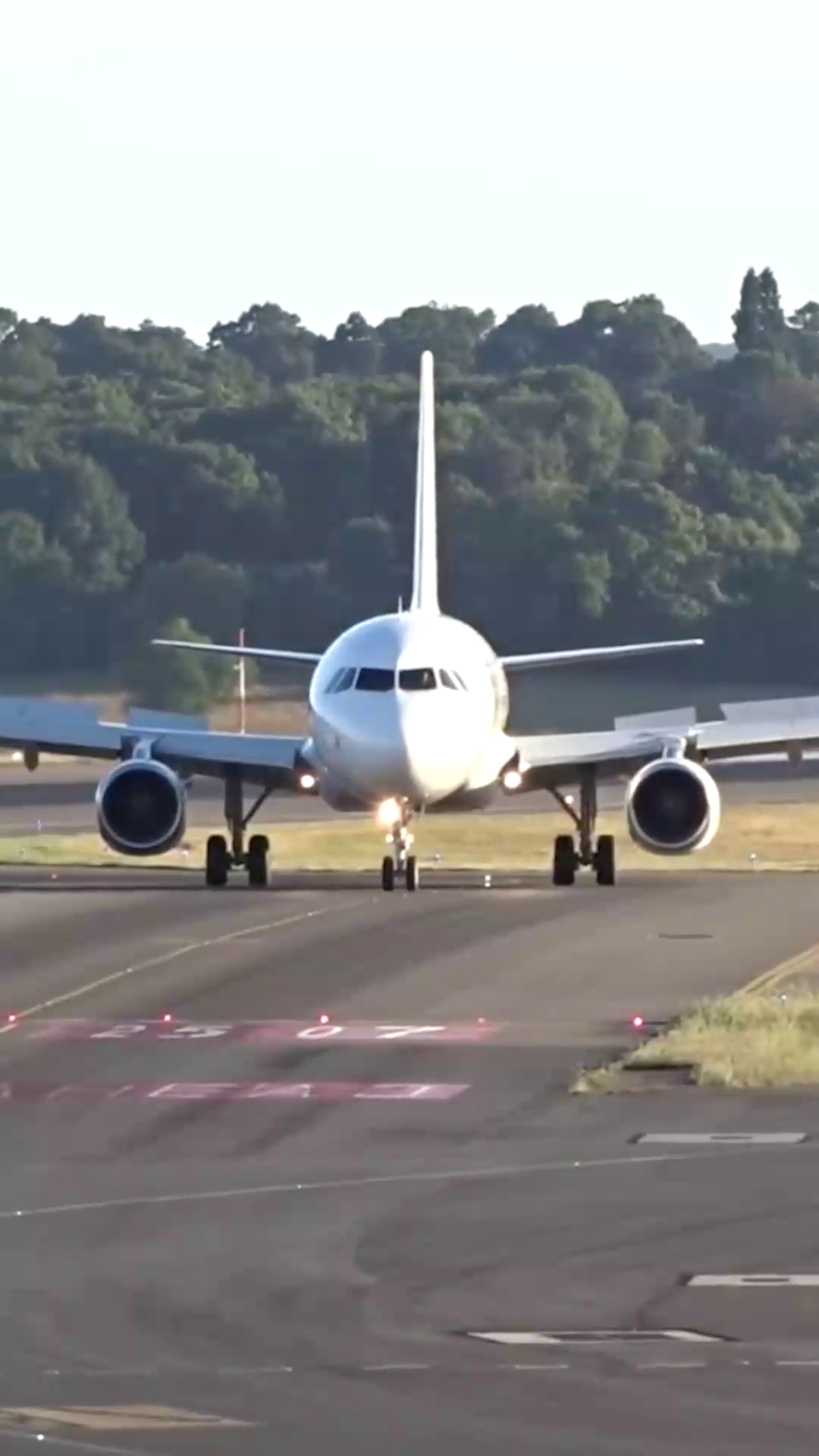 Airplane Taxiing Head Speed Airport Generic Stock Footage SBV-353237968 ...