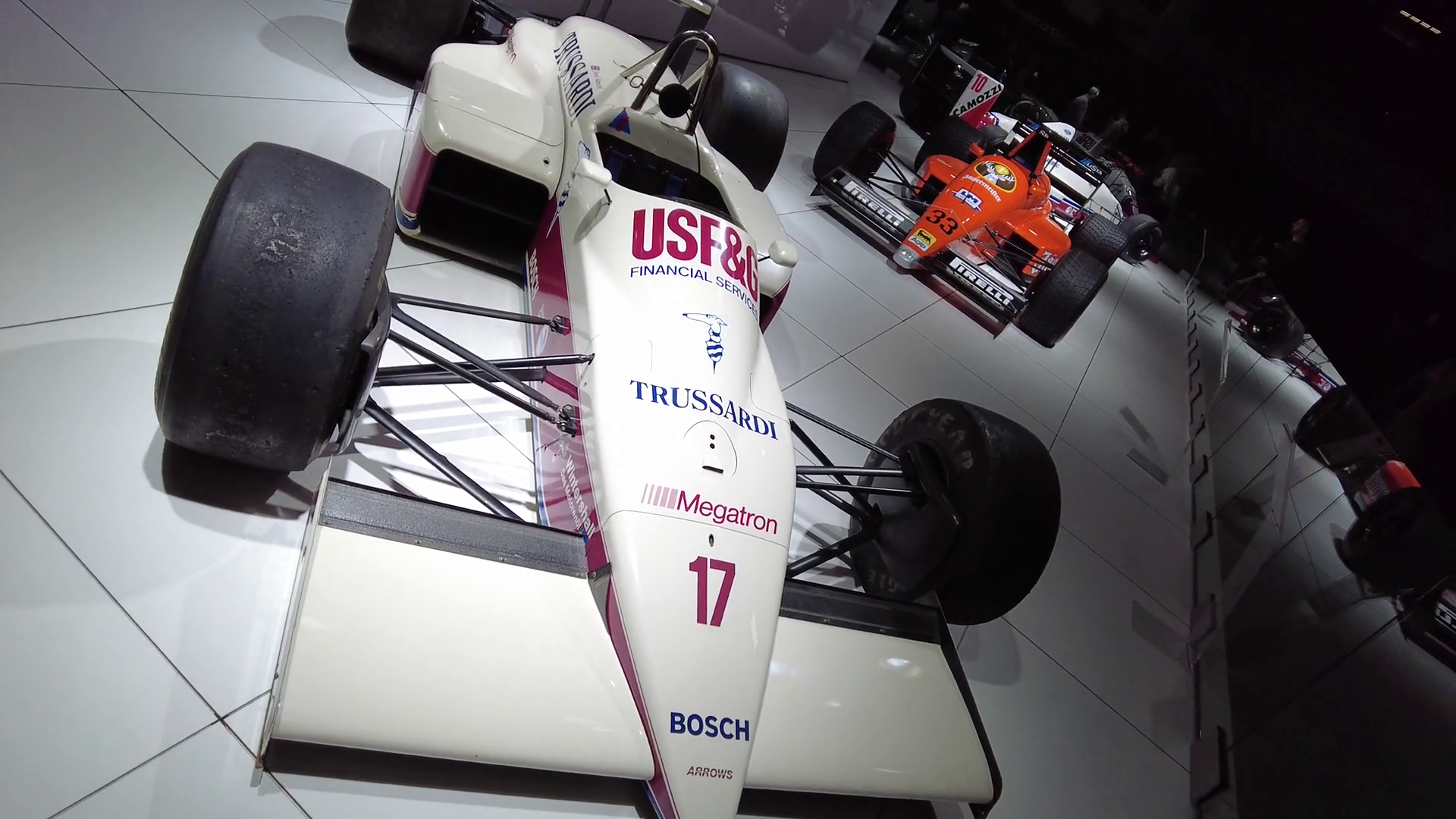 Arrows A10 Formula F1 Car 1988 1987 Usf G Stock Footage SBV-352649174 ...